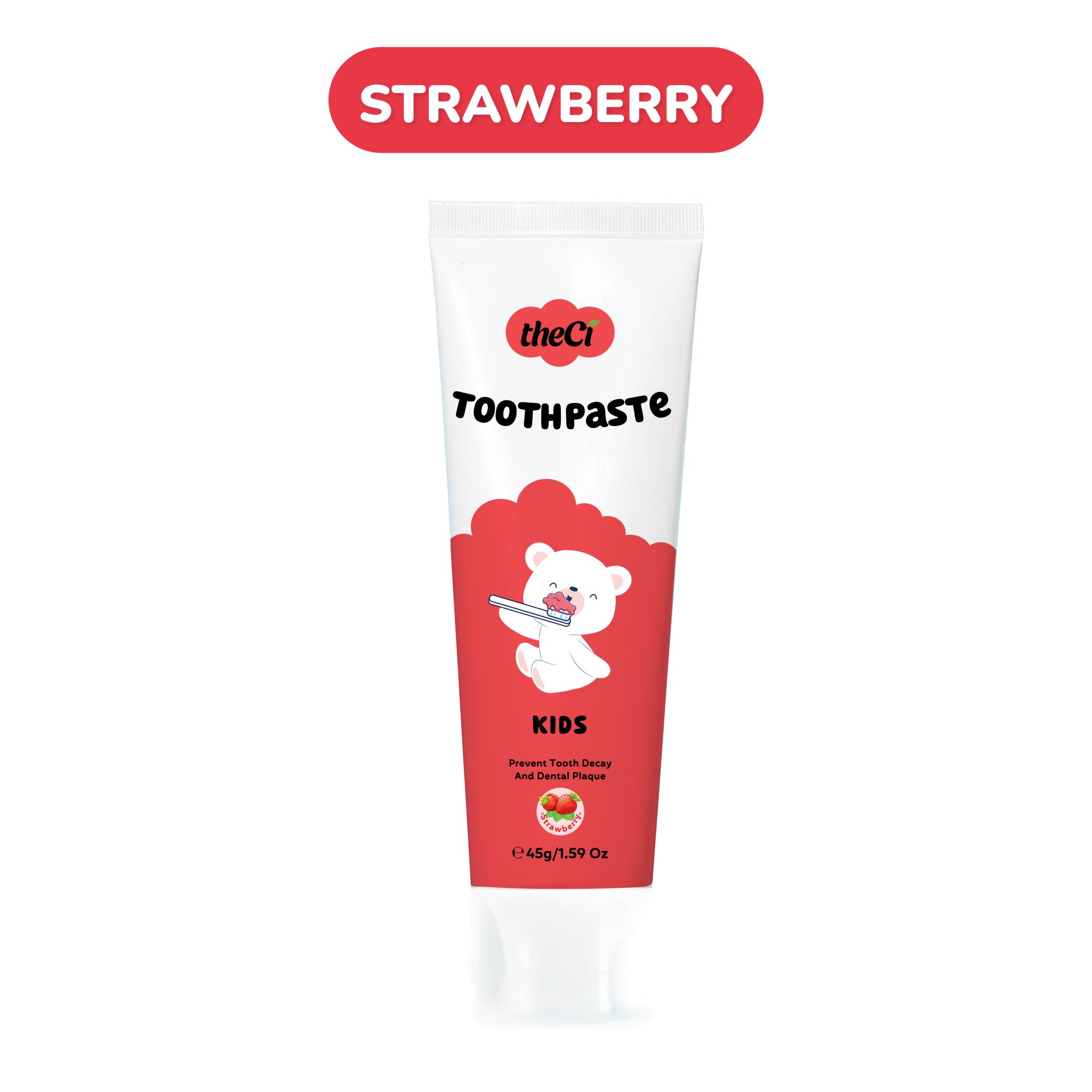 theCi Toothpaste for Kids - Strawberry Flavor - TheCi Global